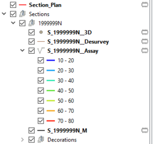 Sections – Spatial Integration